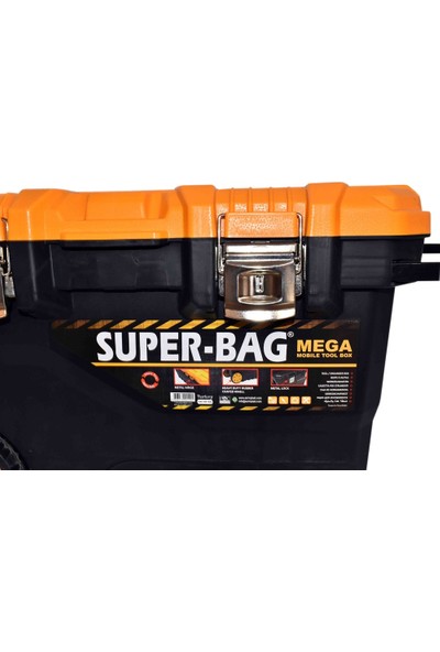 Super Bag Takım Çant.Metal Sap.Tekerli Asr-4026