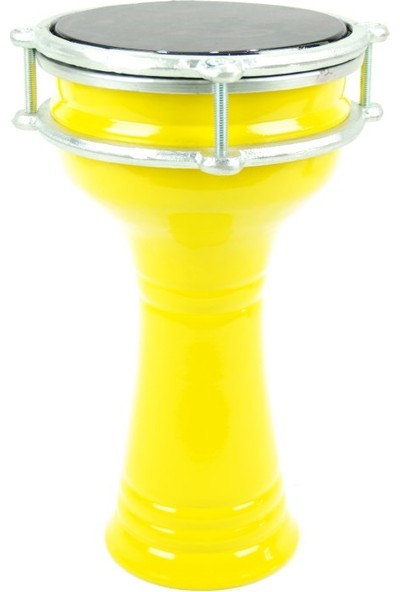 Ses Müzik Aletleri Alüminyum Darbuka Sarı Dab13Yl