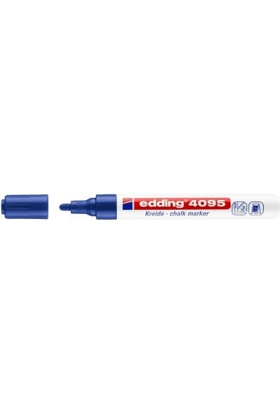 Edding 4095 Likit Tebeşir Kalemi Mavi Edding 4095 Likit Tebeşir Kalemi Mavi