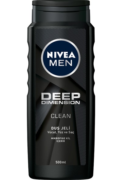 Nivea Men Deep Dımensıon Duş Jeli 500Ml Nivea Men Deep Dımensıon Duş Jeli 500Ml