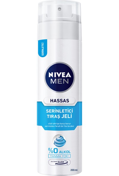 Nivea Hassas Serinletici Tıraş Jeli 200Ml Nivea Hassas Serinletici Tıraş Jeli 200Ml