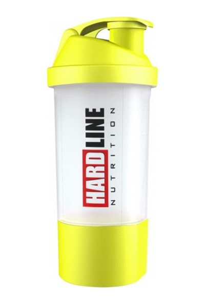 Hardline Nutrition Shaker Sarı 600 ml.