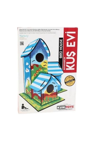 Kumtoys Kuş Evi 3 Lü