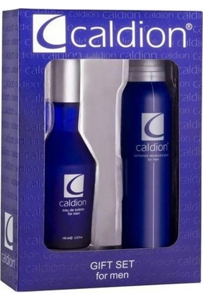 Caldion Men Edt 100 Ml Erkek Parfüm + 140 Ml Vücut Parfümü Set Caldion Men Edt 100 Ml Erkek Parfüm + 140 Ml Vücut Parfümü Set