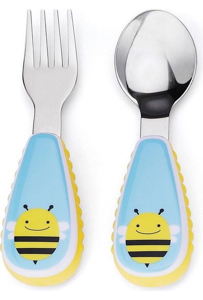 Skip Hop Çatal Kaşık Seti Arı