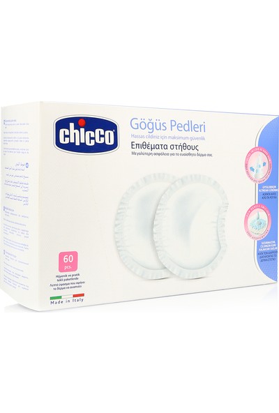 Chicco Göğüs Pedi 60'Lı