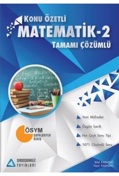 Sıradışı Analiz AYT Matematik Tamamı Çözümlü Konu Özetli Sor - Rıdvan Işık Sıradışı Analiz AYT Matematik Tamamı Çözümlü Konu Özetli Sor - Rıdvan Işık