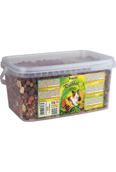 Tropifit Tavşan Yemi Rabbit Kova 1.5kg