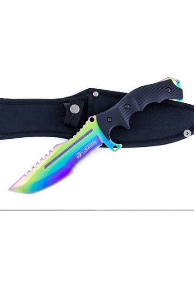 Columbia Hunstman Komando Bıçağı Gökkuşağı