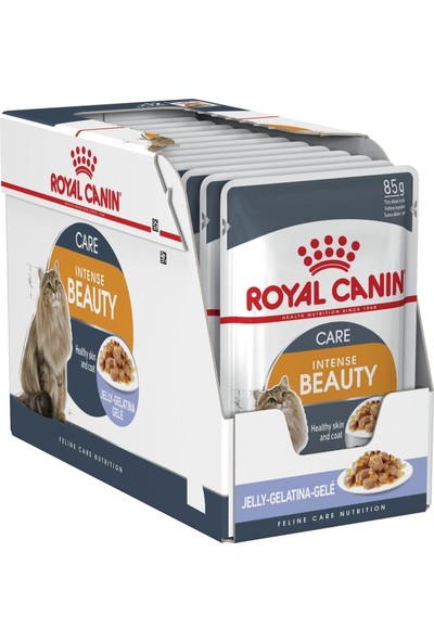 Royal Canin Jelly Intense Beauty Kedi Maması 85 Gr - 12 Adet Royal Canin Jelly Intense Beauty Kedi Maması 85 Gr - 12 Adet