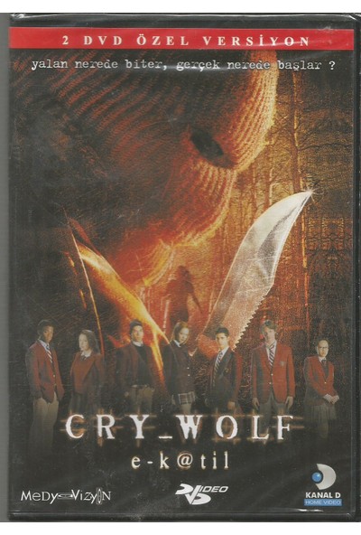 E-Katil Cry Wolf Dvd 2 Dısc E-Katil Cry Wolf Dvd 2 Dısc