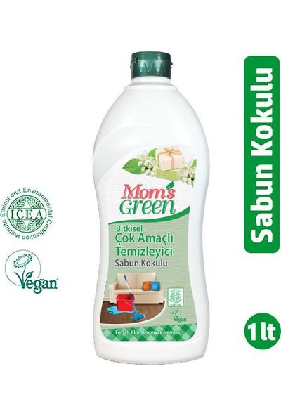 Mom's Green Bitkisel Çok Amaçlı Temizleyici - Sabun Kokulu