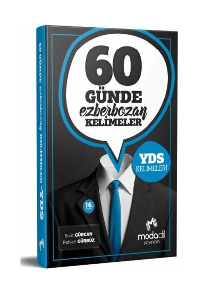 Modadil 60 Günde Ezberbozan YDS Kelimeleri - Rıdvan Gürbüz Modadil 60 Günde Ezberbozan YDS Kelimeleri - Rıdvan Gürbüz