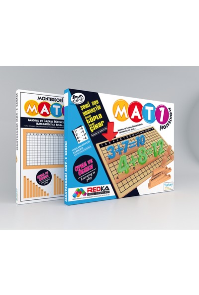 Redka Montessori Mat 1 Kod:052513 Redka Montessori Mat 1 Kod:052513