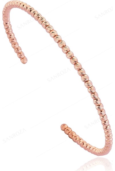 Sanroza E3589 İtalyan Gümüş Bileklik