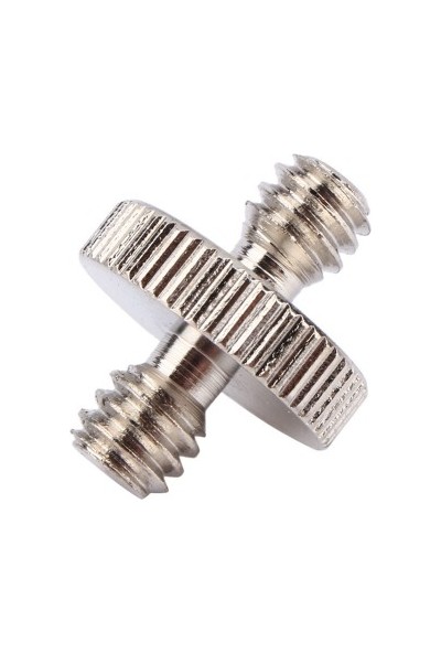 Tripod 1/4 İnç Girişli Makine Veya Aksesuarı 1/4'' Girişe Sabitleme Adaptörü