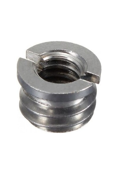 Ayex Tripod Vidasını 1/4 İnçi 3/8 İnçe Dönüştürücü Vida Adaptörü Ayex Tripod Vidasını 1/4 İnçi 3/8 İnçe Dönüştürücü Vida Adaptörü