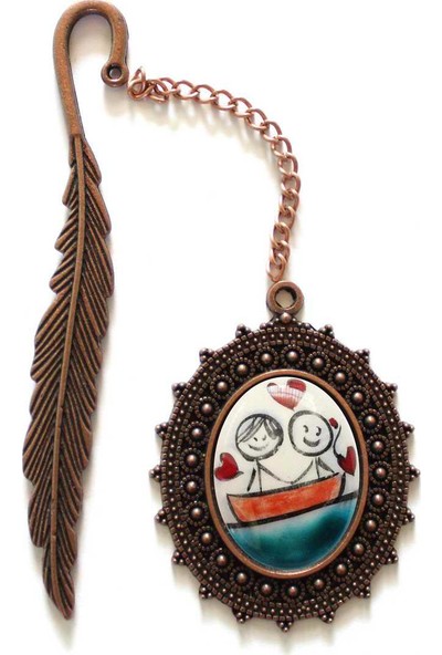 İlbay Çini Takı Kitap Ayracı 8132DS087