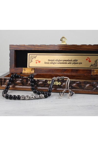 Tesbihevim 925 Ayar Gümüş Püsküllü İsim Yazılı Gürcistan Oltu Taşı Tesbih Tesbihevim 925 Ayar Gümüş Püsküllü İsim Yazılı Gürcistan Oltu Taşı Tesbih