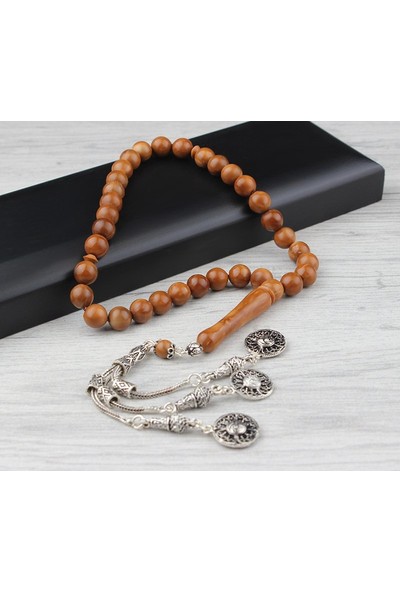 Tesbihevim Gümüş Püsküllü Sade Kuka Tesbih Tesbihevim Gümüş Püsküllü Sade Kuka Tesbih