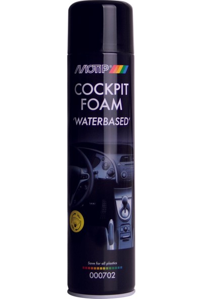 Motip Torpido Temizleme Spreyi Köpük ( Su Bazlı) - Cockpit Foam Waterbas Motip Torpido Temizleme Spreyi Köpük ( Su Bazlı) - Cockpit Foam Waterbas