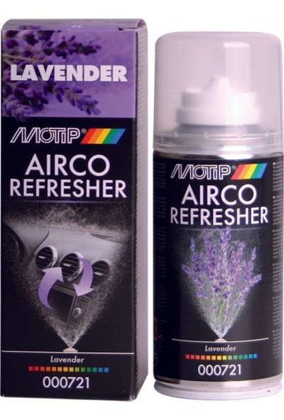 Motip Klima Dezenfektan Temizleyici - Lavanta - Airco Refresh Lavender Motip Klima Dezenfektan Temizleyici - Lavanta - Airco Refresh Lavender
