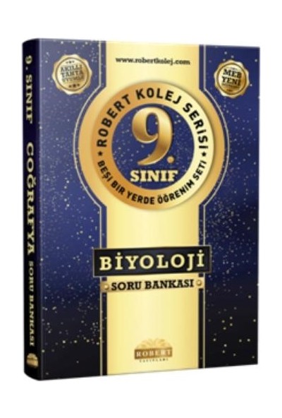 Robert 9. Sınıf Biyoloji Soru Bankası-Yeni
