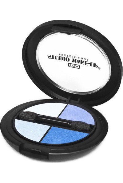 Tca Studio Make Up Far 4'lu Eyeshadow Qattro 02 Mavi Tonları Tca Studio Make Up Far 4'lu Eyeshadow Qattro 02 Mavi Tonları