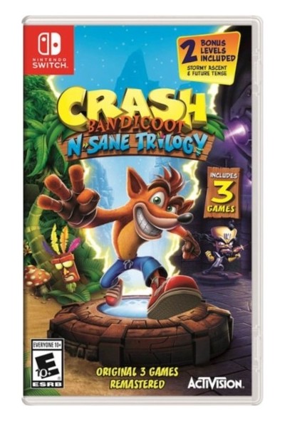 Activision Crash Bandicoot N.Sane Trilogy Nintendo Switch Oyun Activision Crash Bandicoot N.Sane Trilogy Nintendo Switch Oyun