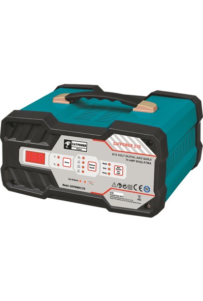 Catpower-270- Akü Şarj Cihazı 6-12V ,Otomatik Catpower-270- Akü Şarj Cihazı 6-12V ,Otomatik