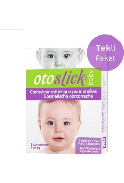 Otostick Baby Kepçe Kulak Düzeltici Bant Tekli Paket