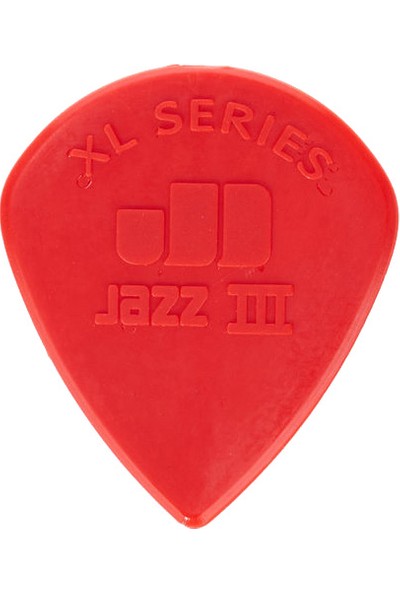 Jim Dunlop Jazz III XL Nylon Red Pena Jim Dunlop Jazz III XL Nylon Red Pena