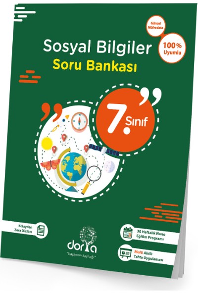 Dorya Yayınları 7.Sınıf Sosyal Bilgiler Soru Bankası Dorya Yayınları 7.Sınıf Sosyal Bilgiler Soru Bankası