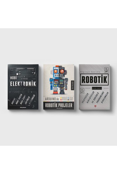 Robot Programlama Seti (3 Kitap) - Akın Akçaoğlu - Devrim Çamoğlu Robot Programlama Seti (3 Kitap) - Akın Akçaoğlu - Devrim Çamoğlu