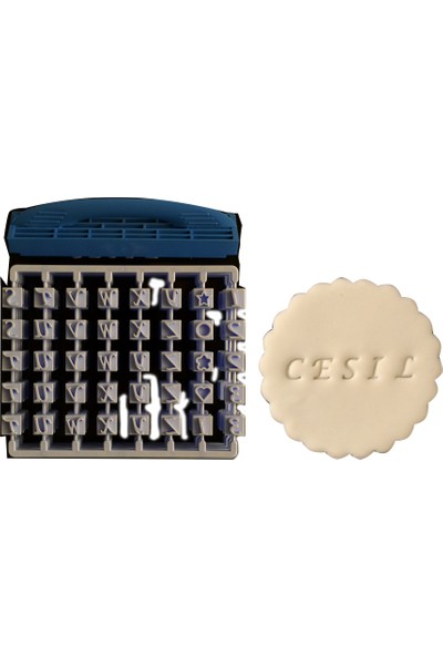 Cesil Alfabe Kurabiye Kaşesi, İtalik 4 Lü Set
