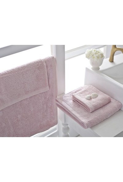 English Home Leafy Bambu Banyo Havlusu 70x140 Cm Pudra Pembe English Home Leafy Bambu Banyo Havlusu 70x140 Cm Pudra Pembe