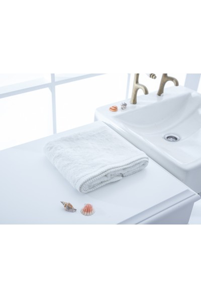 English Home Leafy Bambu Yüz Havlusu 50x90 Cm Krem English Home Leafy Bambu Yüz Havlusu 50x90 Cm Krem