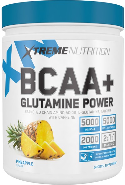 XTREME BCAA+ Glutamine Power 500 gr (Ananas) XTREME BCAA+ Glutamine Power 500 gr (Ananas)
