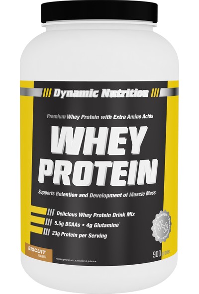 Dynamic Whey Protein Tozu 900 Gr Bisküvi