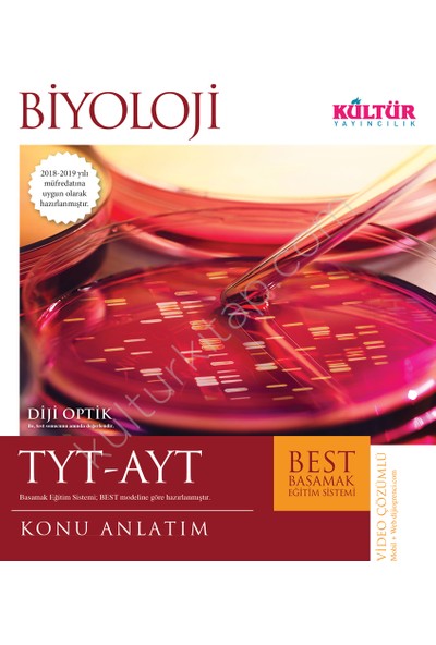 Kültür Yayınları Best TYT / AYT Biyoloji Konu Anlatım