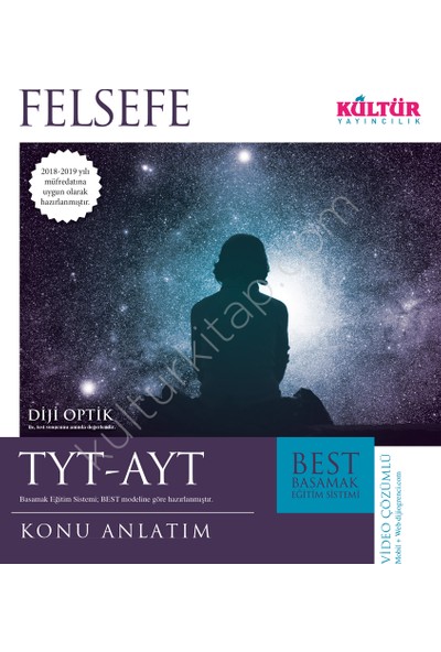Kültür Yayınları Best TYT / AYT Felsefe Konu Anlatım Kültür Yayınları Best TYT / AYT Felsefe Konu Anlatım