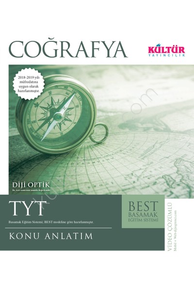 Kültür Yayınları Best TYT Coğrafya Konu Anlatım