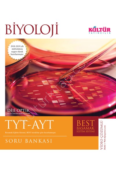 Kültür Yayınları Best TYT / AYT Biyoloji Soru Bankası