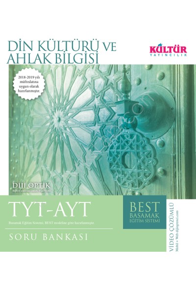 Kültür Yayınları Best TYT / AYT Din Kültürü ve Ahlak Bilgisi Soru Bankası