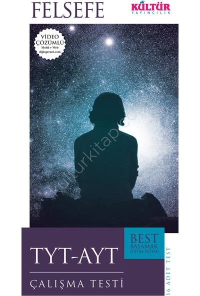 Kültür Yayınları Best TYT / AYT Felsefe Çalışma Testi Kültür Yayınları Best TYT / AYT Felsefe Çalışma Testi