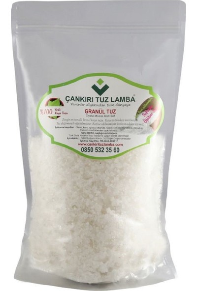 Çankırı Doğal Granül Kristal Kaya Tuzu 5 kg Çankırı Doğal Granül Kristal Kaya Tuzu 5 kg