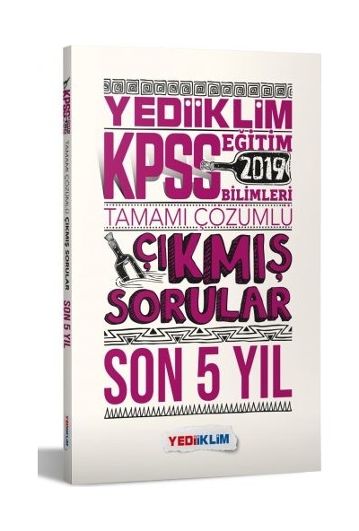 Yediiklim Yayınları 2019 KPSS Eğitim Bilimleri Tamamı Çözümlü Son 5 Yıl Çıkmış Sorular Yediiklim Yayınları 2019 KPSS Eğitim Bilimleri Tamamı Çözümlü Son 5 Yıl Çıkmış Sorular