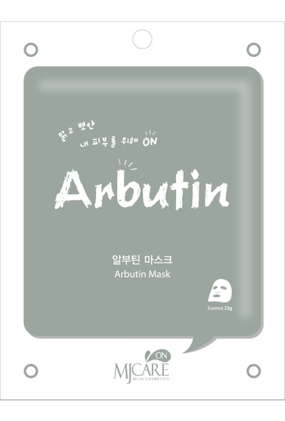 Mjcare On - Arbutin Özlü Yüz Maskesi