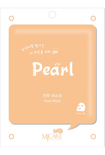 Mjcare On - İnci Özlü Yüz Maskesi