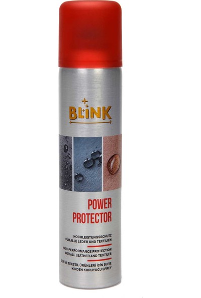 Blink Power Protector Deri-Tekstil Su İtici Sprey Bakım Ürünü 250 Ml Blink Power Protector Deri-Tekstil Su İtici Sprey Bakım Ürünü 250 Ml